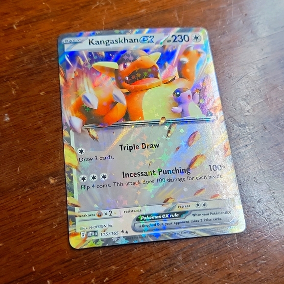 Pokemon | Toys | Kangaskhan Ex Pokemon 51 Card | Poshmark